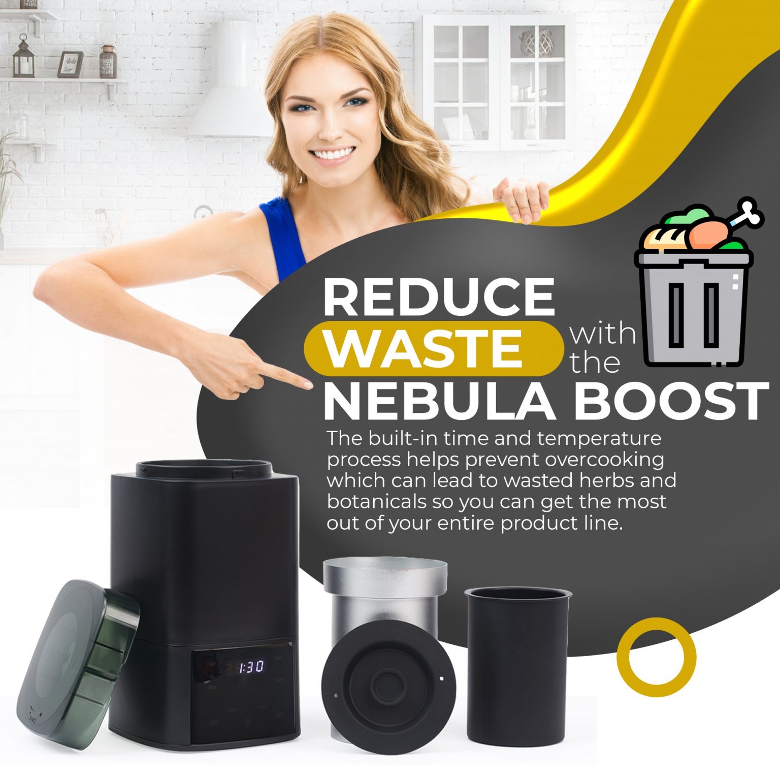 Nebula Boost Decarboxylator Black Edition